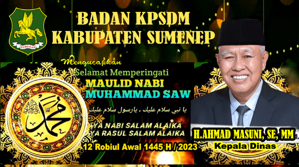 Badan KPSDM Mengucapkan Selamat Memperingati Maulid Nabi Muhammad SAW ...