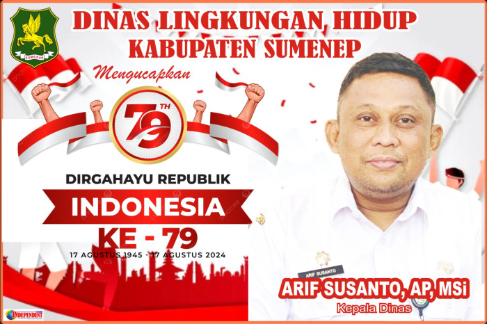 DLH Mengucapkan Dirgahayu Kemerdekaan RI ke 79 Tahun 2024 - Independent ...